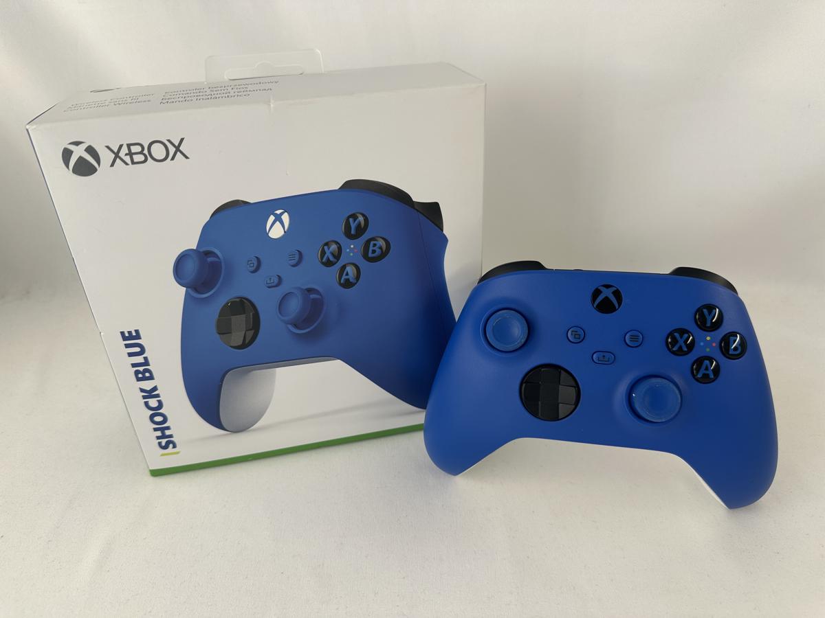 Xbox Wireless Controller Shock Blue Compleet in doos - origineel ...
