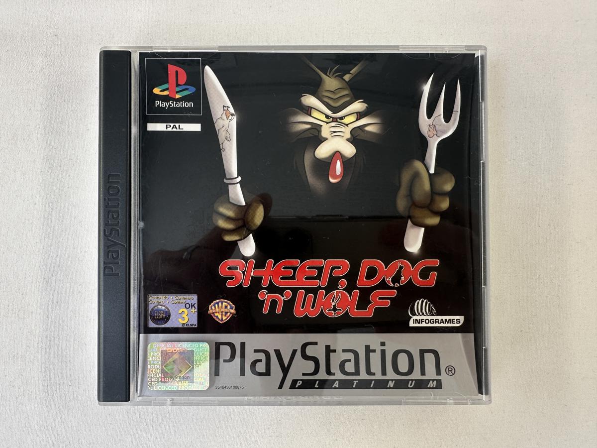 Sheep Dog N Wolf Playstation 1 Platinum - PS1 - Retro Videogames