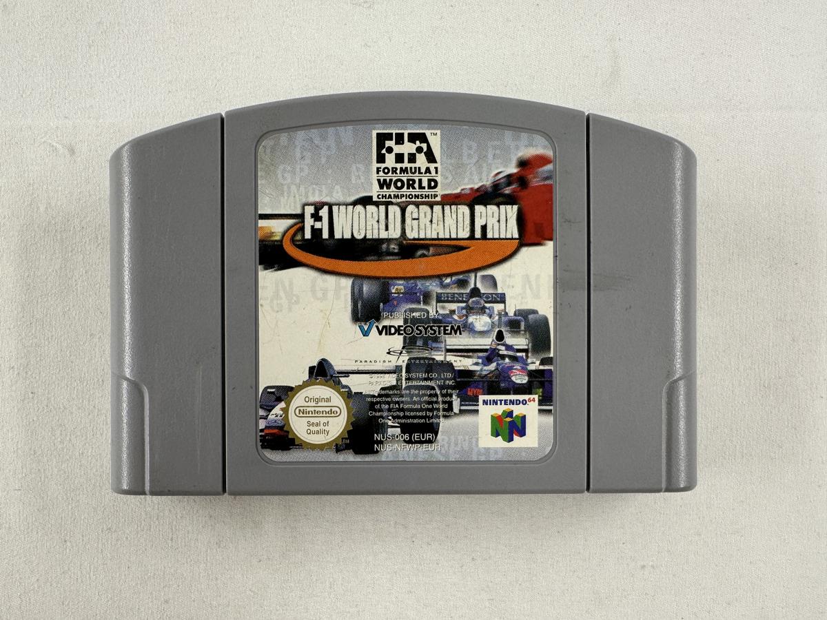 F-1 World Grand Prix Formula 1 Nintendo 64 - N64 - Retro Videogames